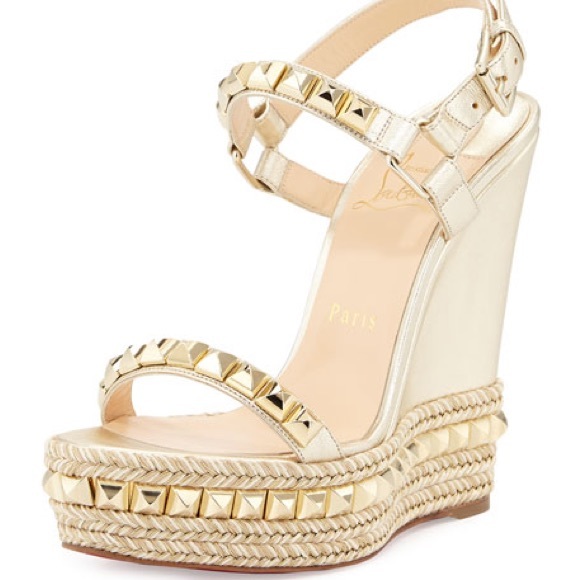 Christian Louboutin | Shoes | Christian Louboutin Wedges | Poshmark